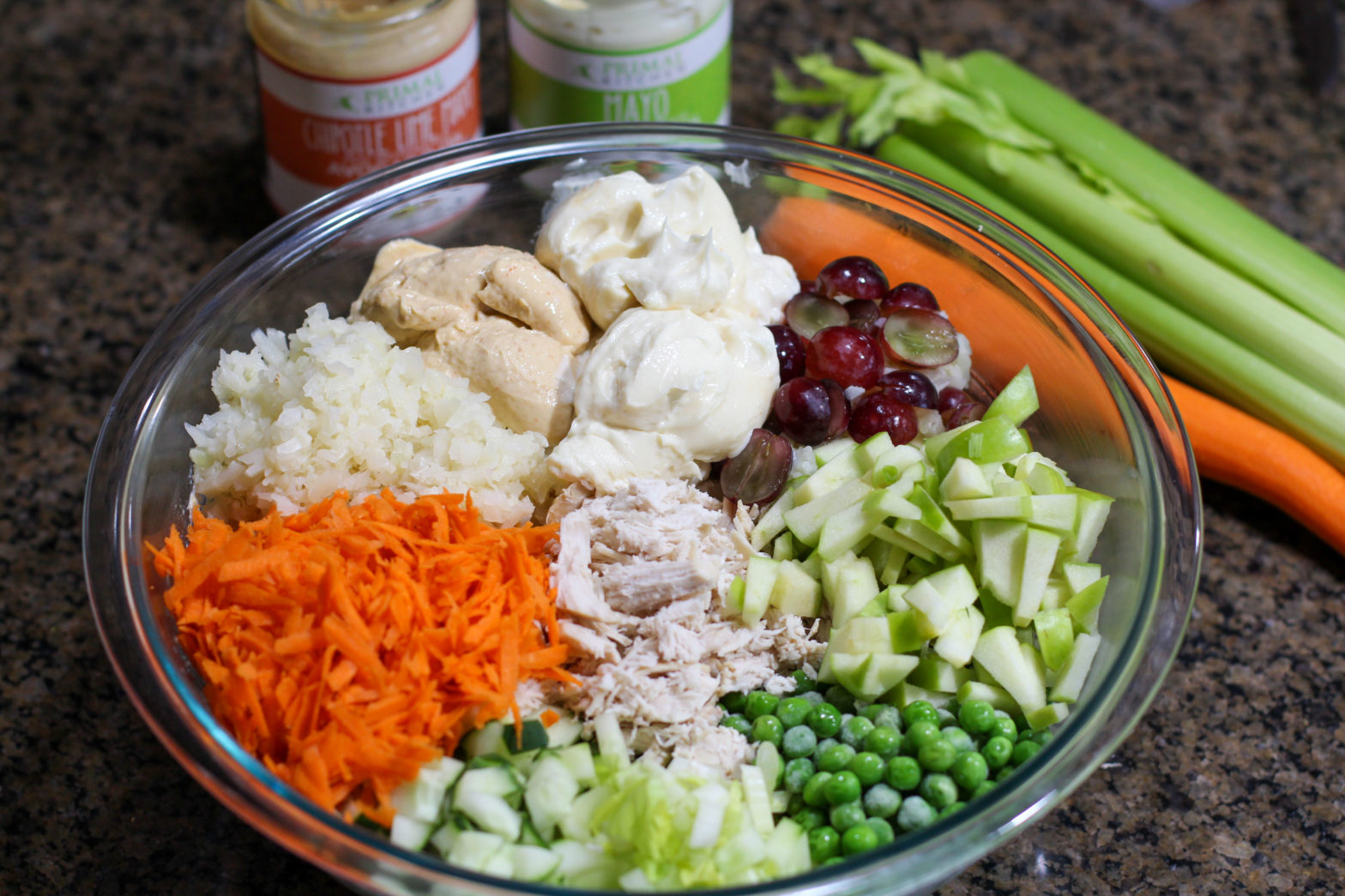 Loaded Chicken Salad - Wholesome Family Living
