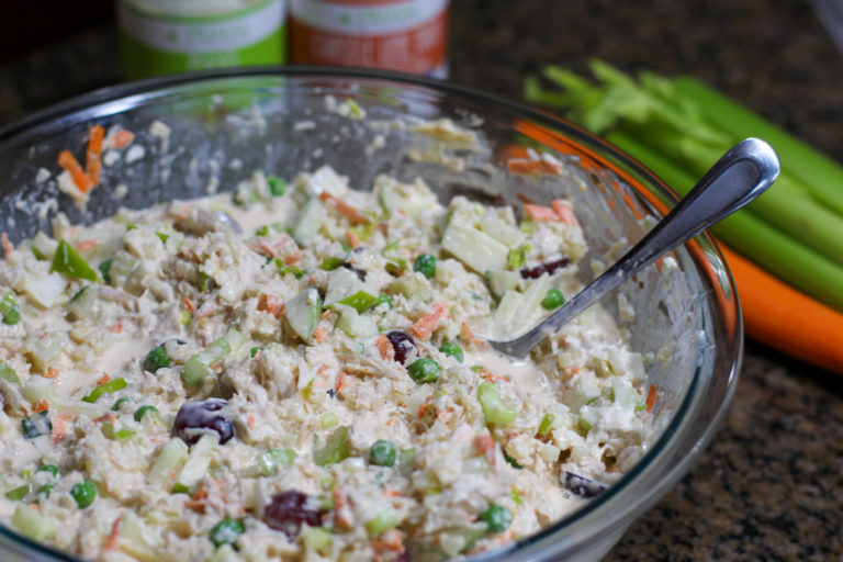 Loaded Chicken Salad - Wholesome Family Living